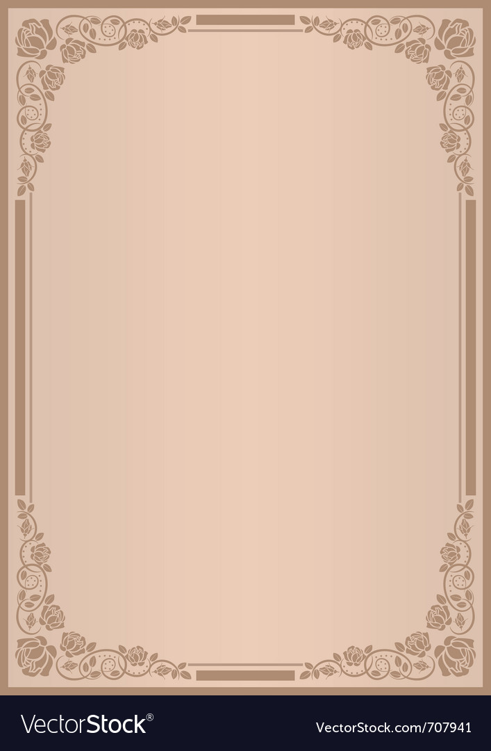 Background for menu Royalty Free Vector Image - VectorStock