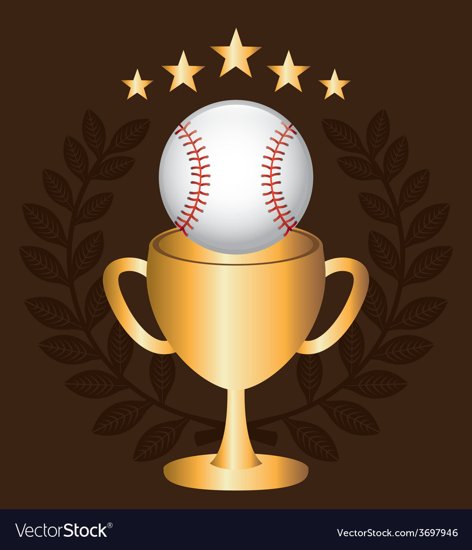 Baseball design Royalty Free Vector Image - VectorStock