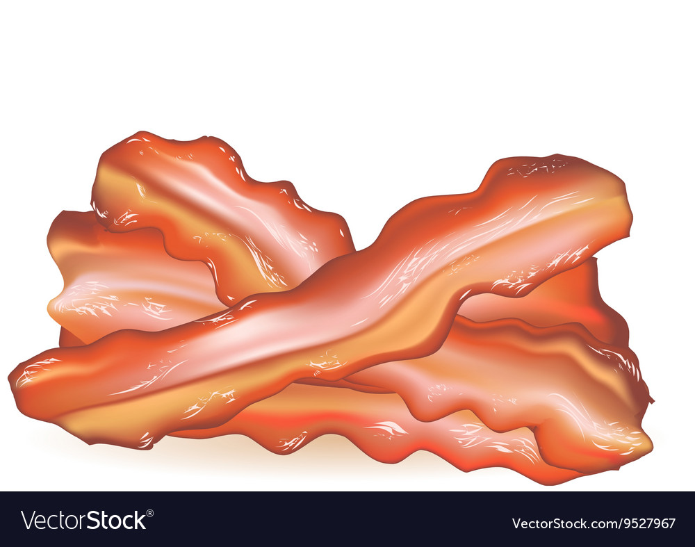 Bacon Royalty Free Vector Image - VectorStock