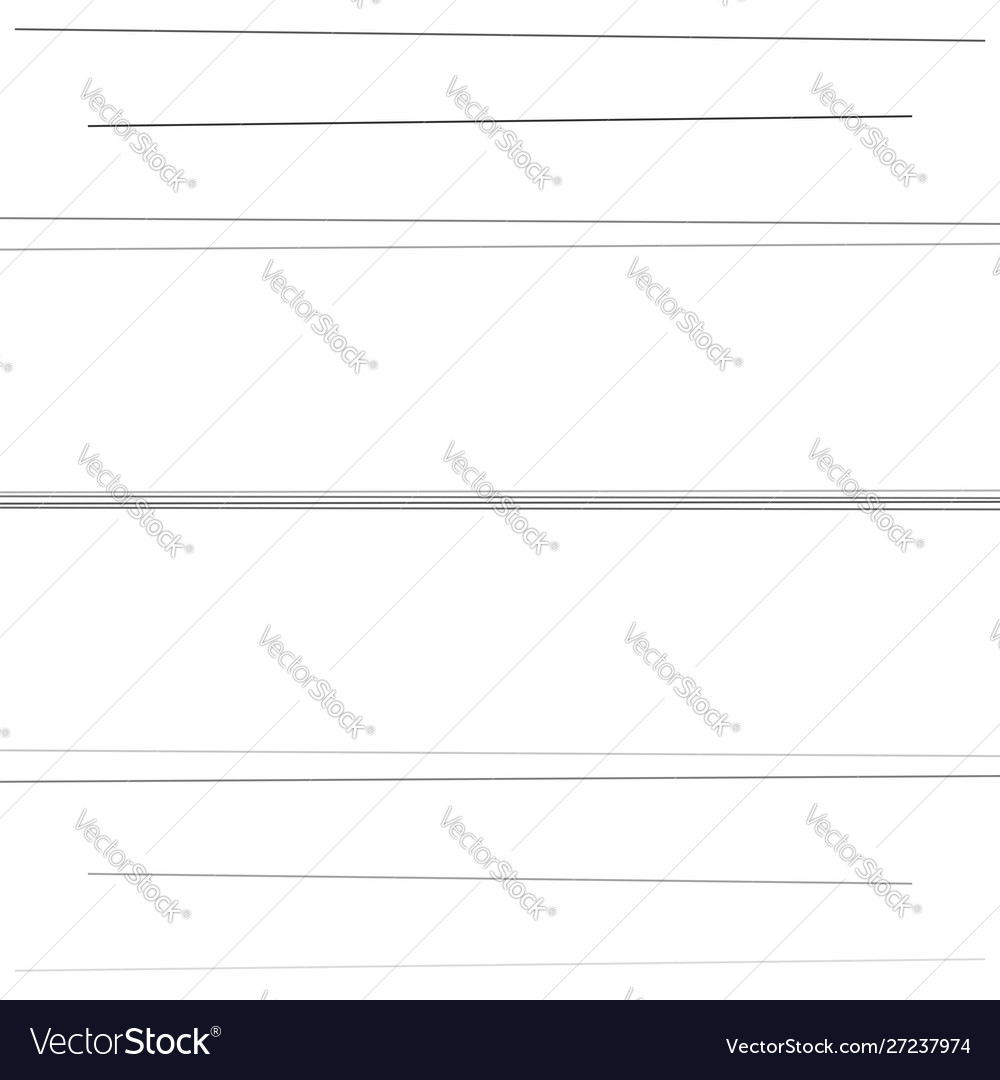 Dynamic Horizontal Lines Stripes Random Linear Vector Image