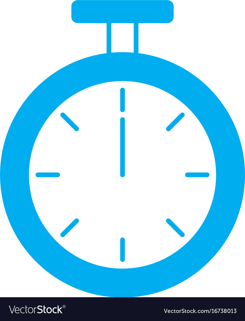 Chronometer icon image Royalty Free Vector Image