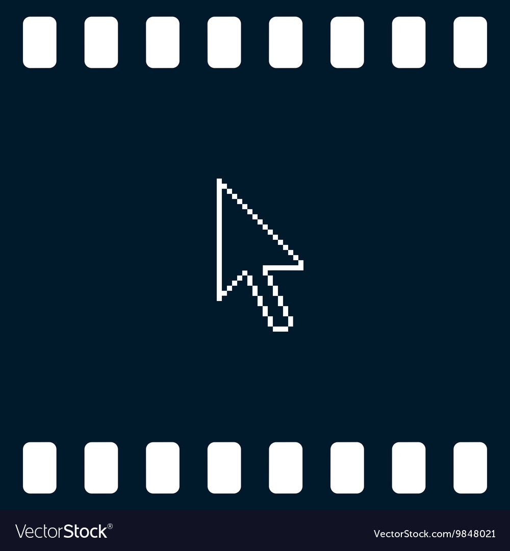 Arrow cursor icon Royalty Free Vector Image - VectorStock