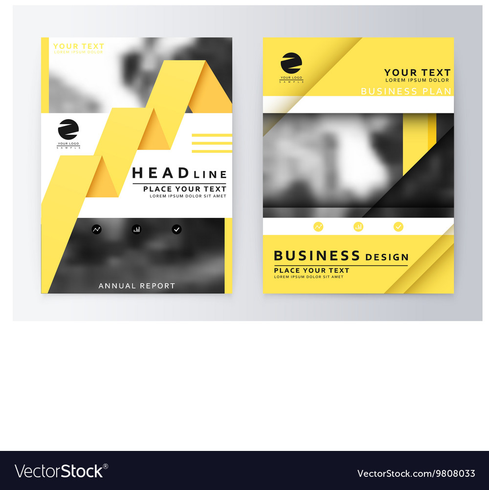 Layout design template Royalty Free Vector Image