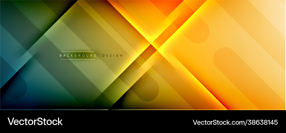 Abstract background shadow lines on bright shiny Vector Image