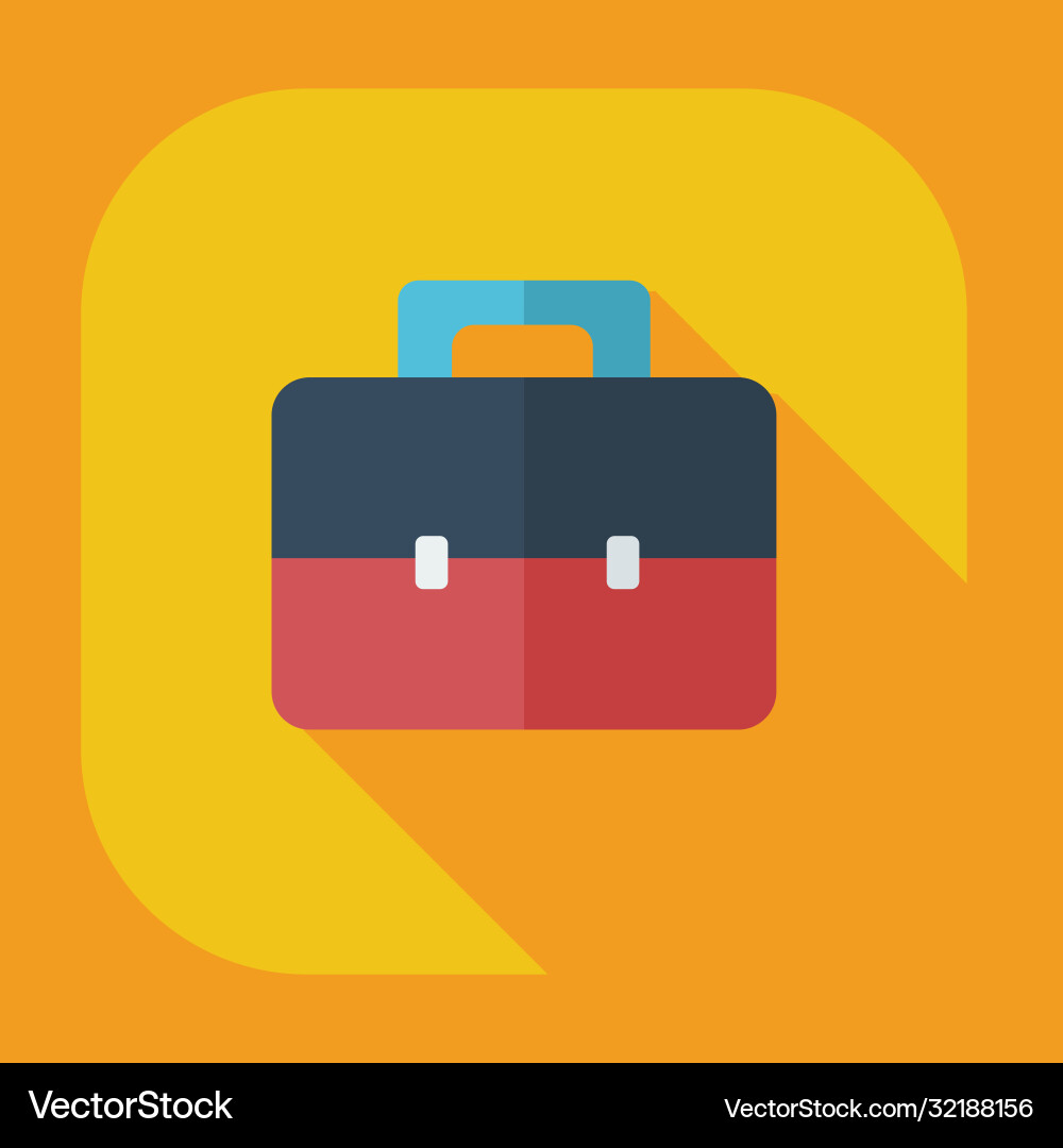 Flat modern design with shadow icons toolbox Vector Image
