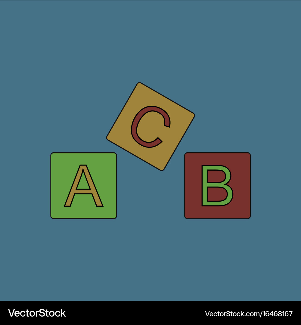 building block toy icon - Stock Image - Everypixel