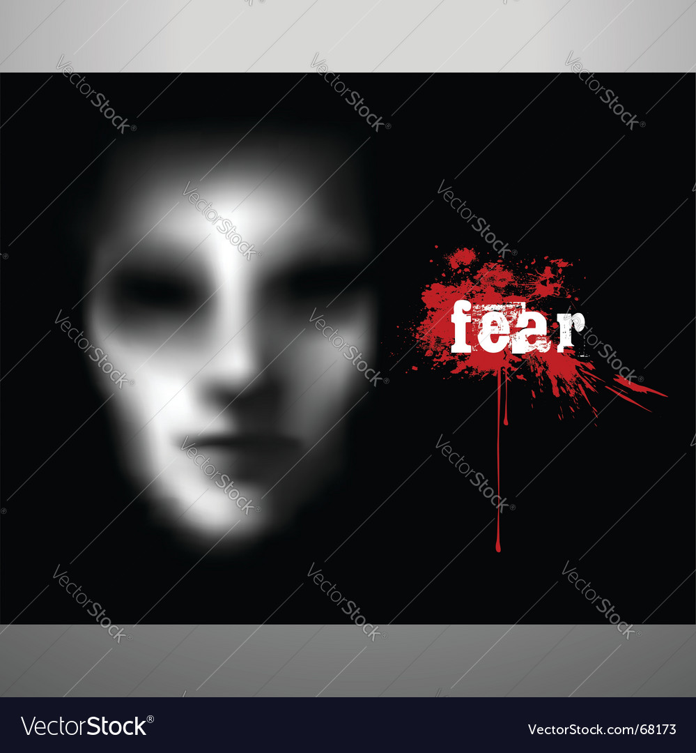 Fear Royalty Free Vector Image - VectorStock
