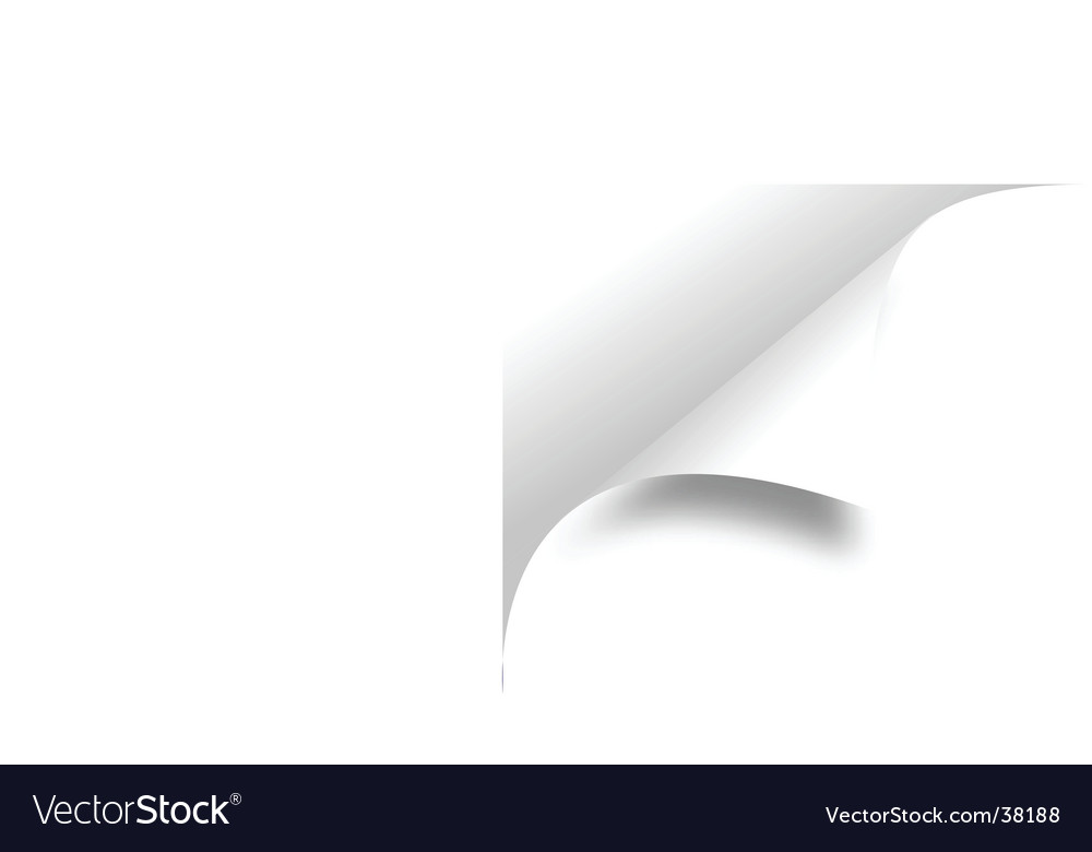 Page turn Royalty Free Vector Image - VectorStock