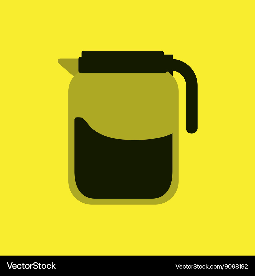 Coffee design frame icon white background Vector Image