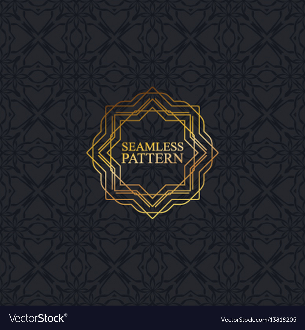 Seamless elegant pattern Royalty Free Vector Image