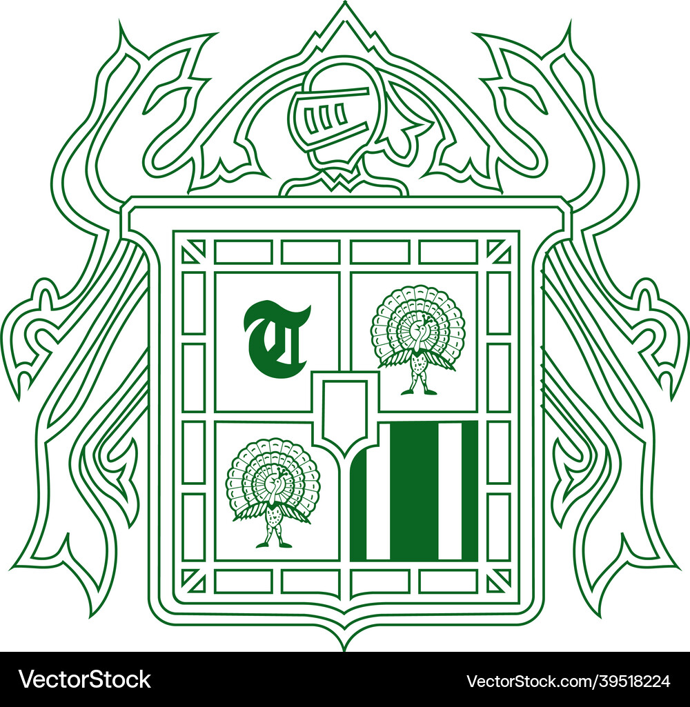 Beautiful crest logo design with a shield and diff