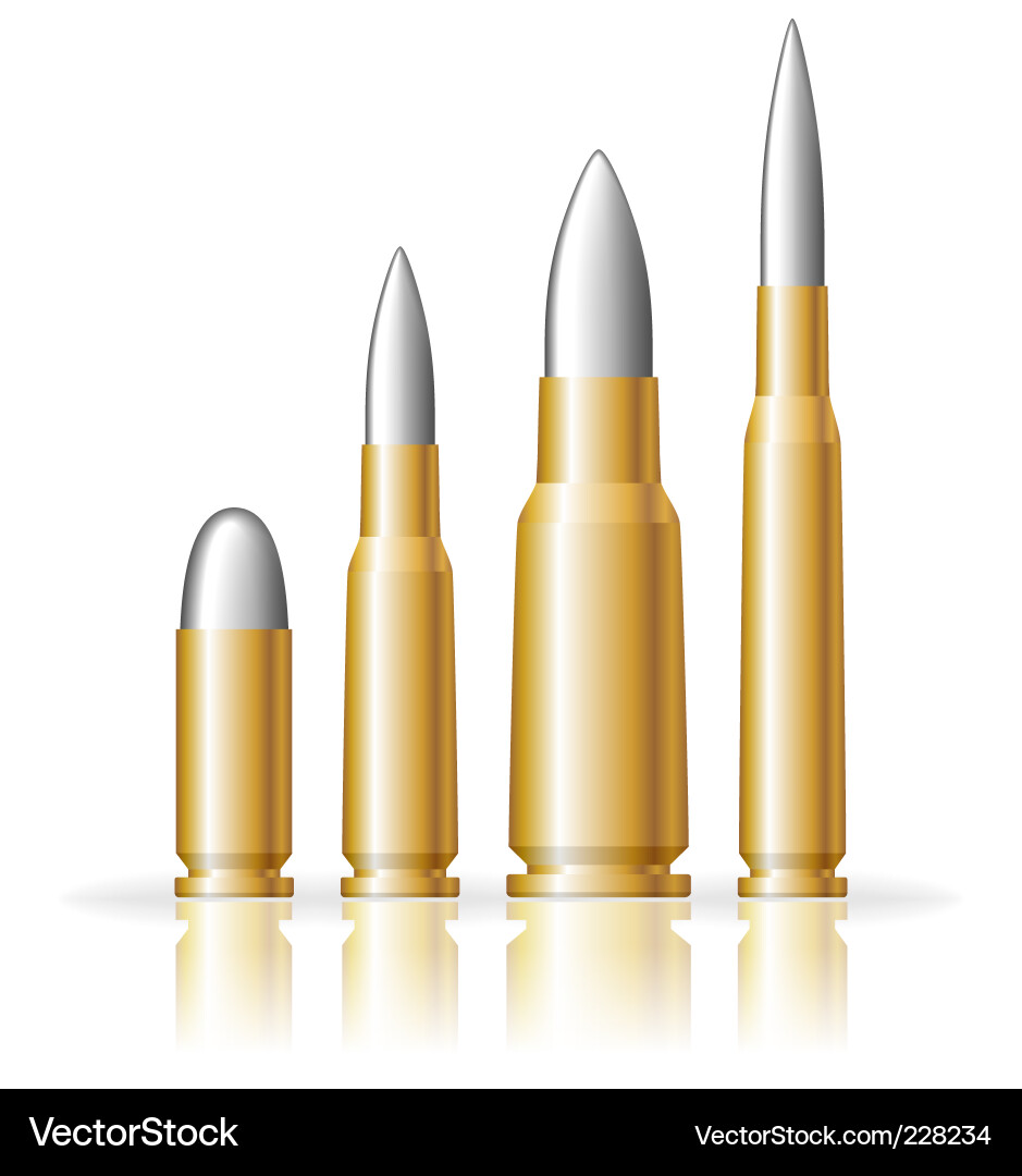 Set of bullets Royalty Free Vector Image - VectorStock