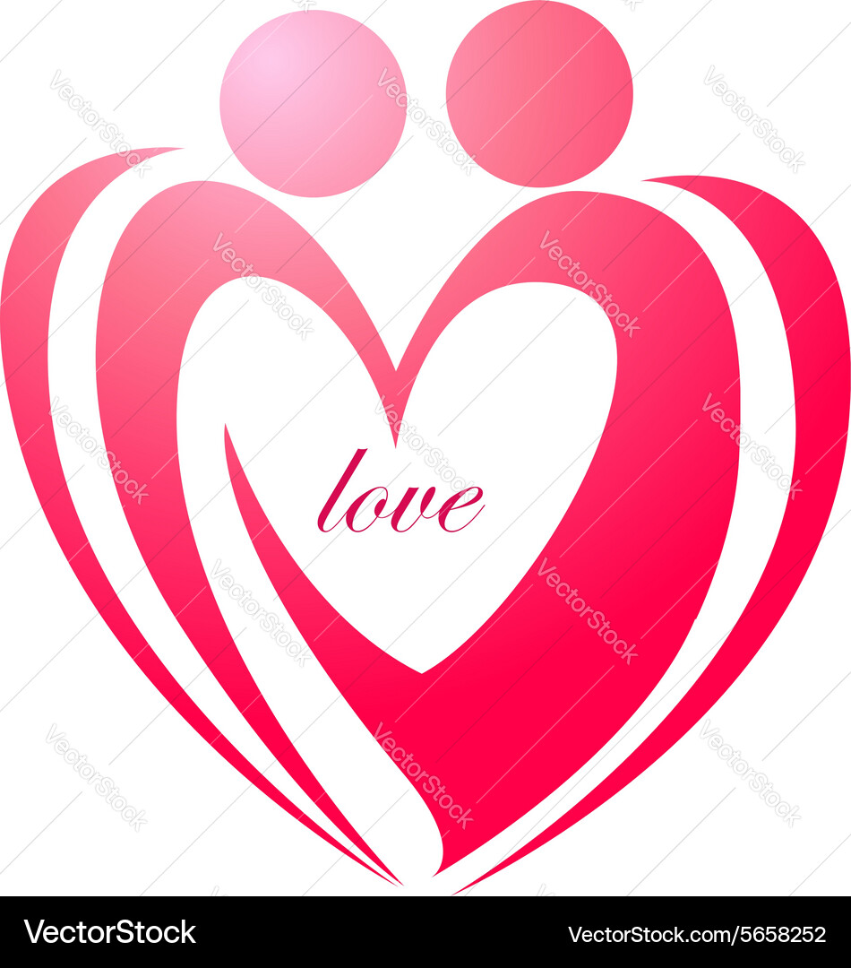 Love forever symbol or icon Royalty Free Vector Image