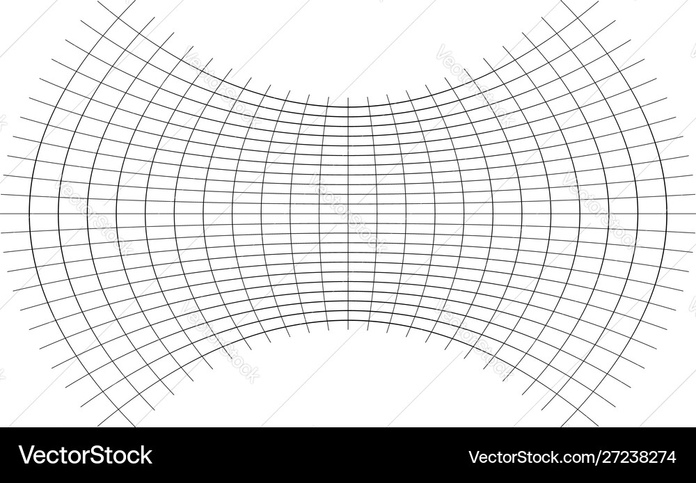 Geometric shape with oblate squeeze flattened Vector Image