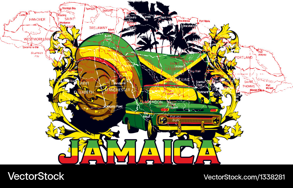 Jamaica Royalty Free Vector Image - VectorStock
