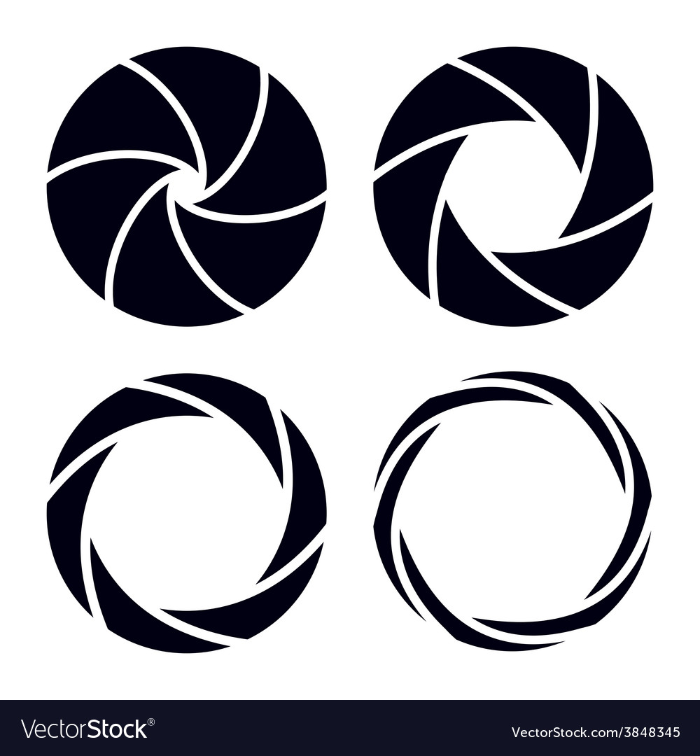 Camera lens Royalty Free Vector Image - VectorStock