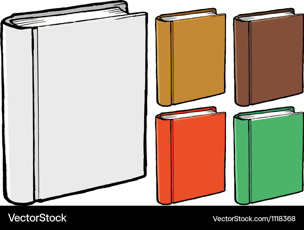 Book covers Royalty Free Vector Image - VectorStock