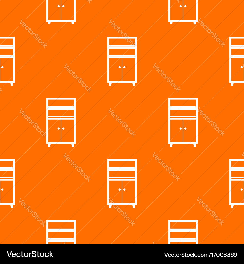 Wooden cabinet pattern seamless Royalty Free Vector Image