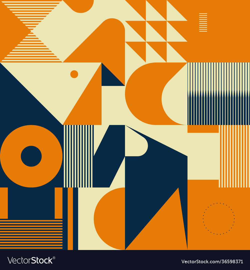 Deconstructed abstract pattern design Royalty Free Vector