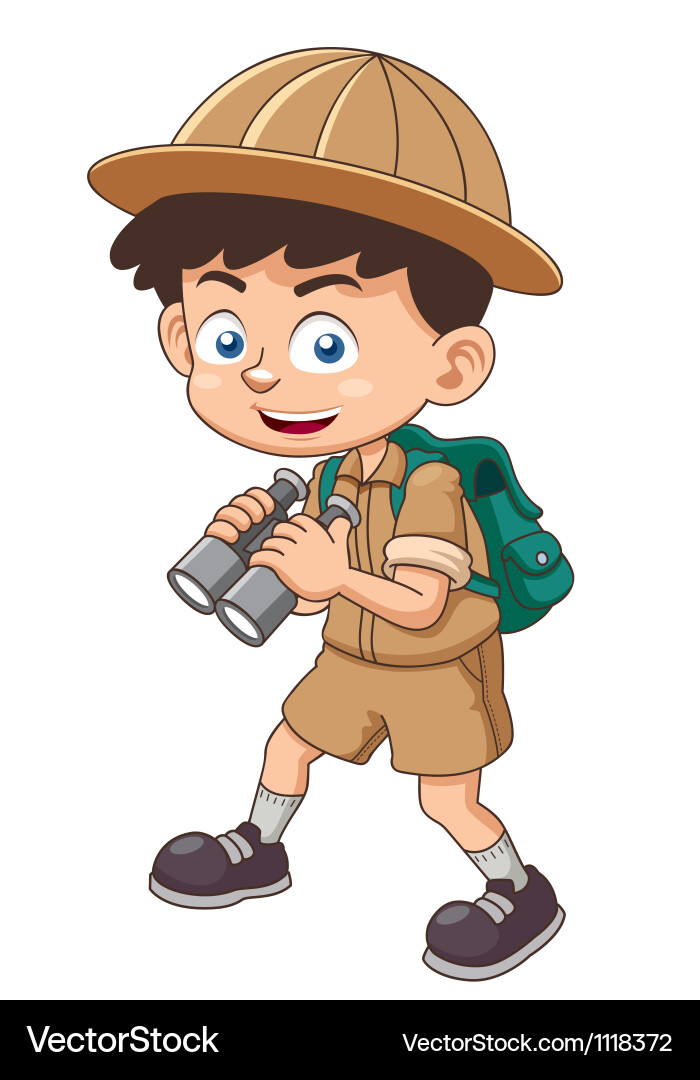 Boy scout Royalty Free Vector Image - VectorStock