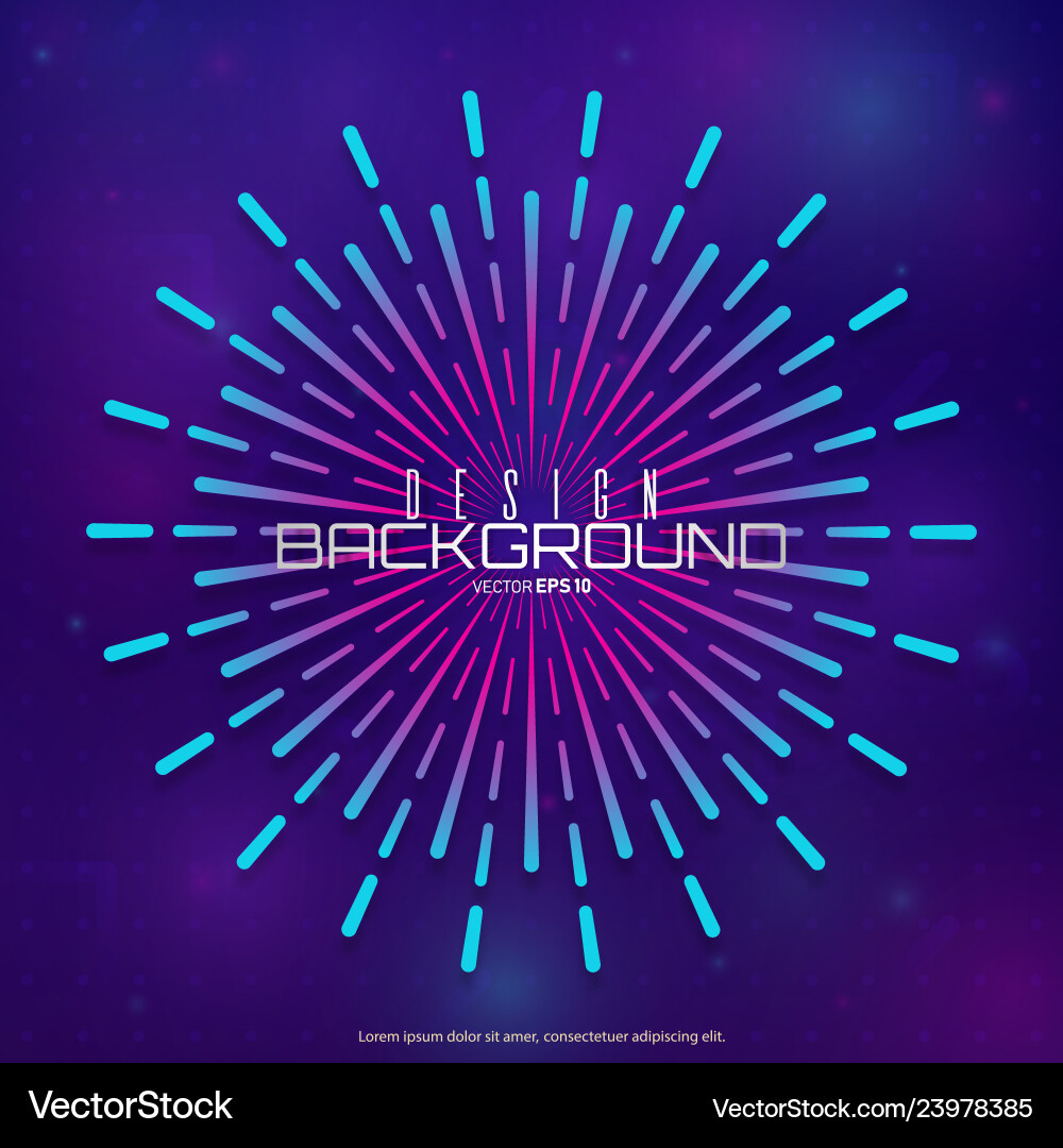 Light rays of burst Royalty Free Vector Image - VectorStock