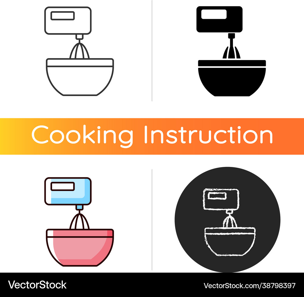 Mixer icon Royalty Free Vector Image - VectorStock