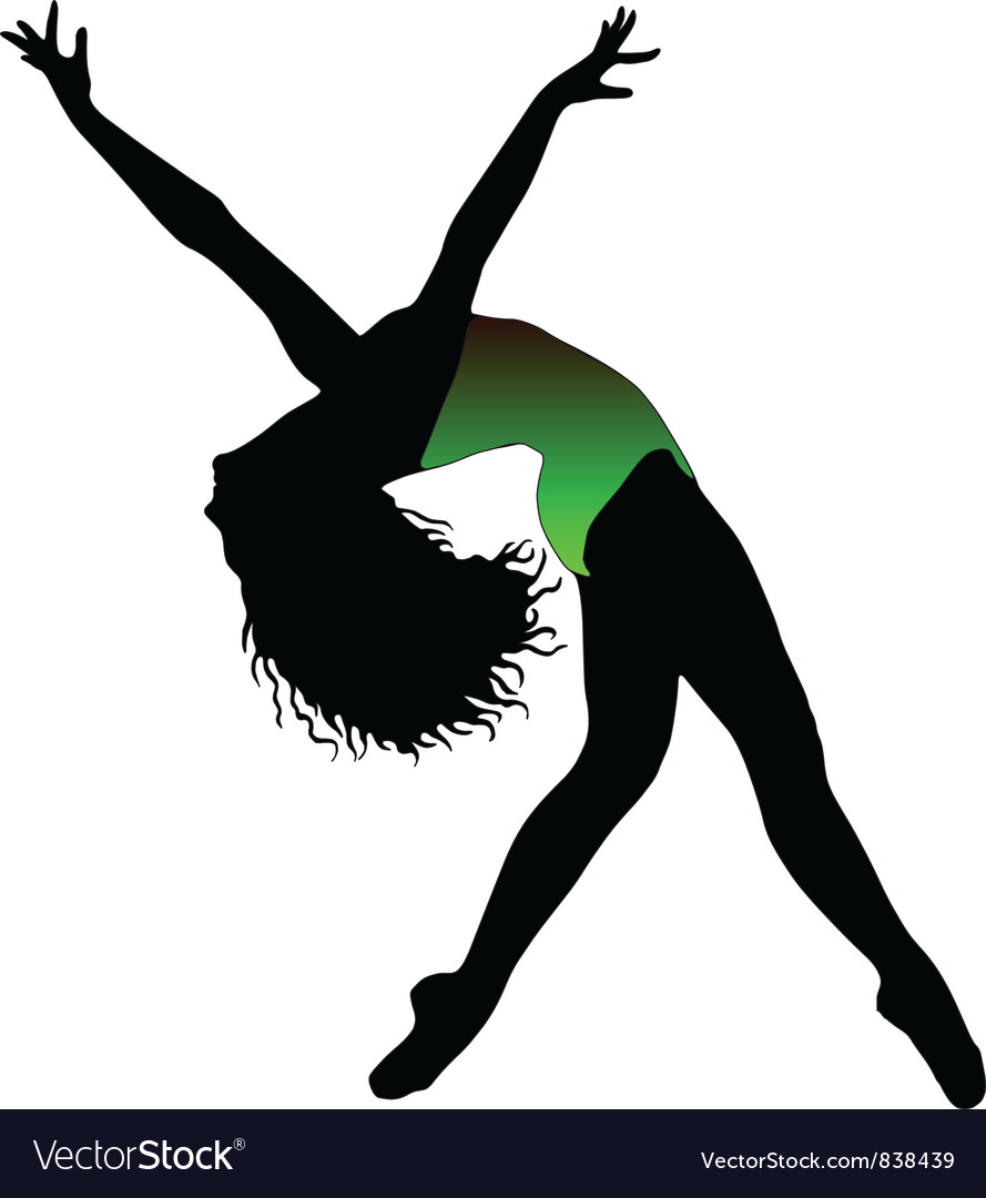 Jazz dancer Royalty Free Vector Image - VectorStock