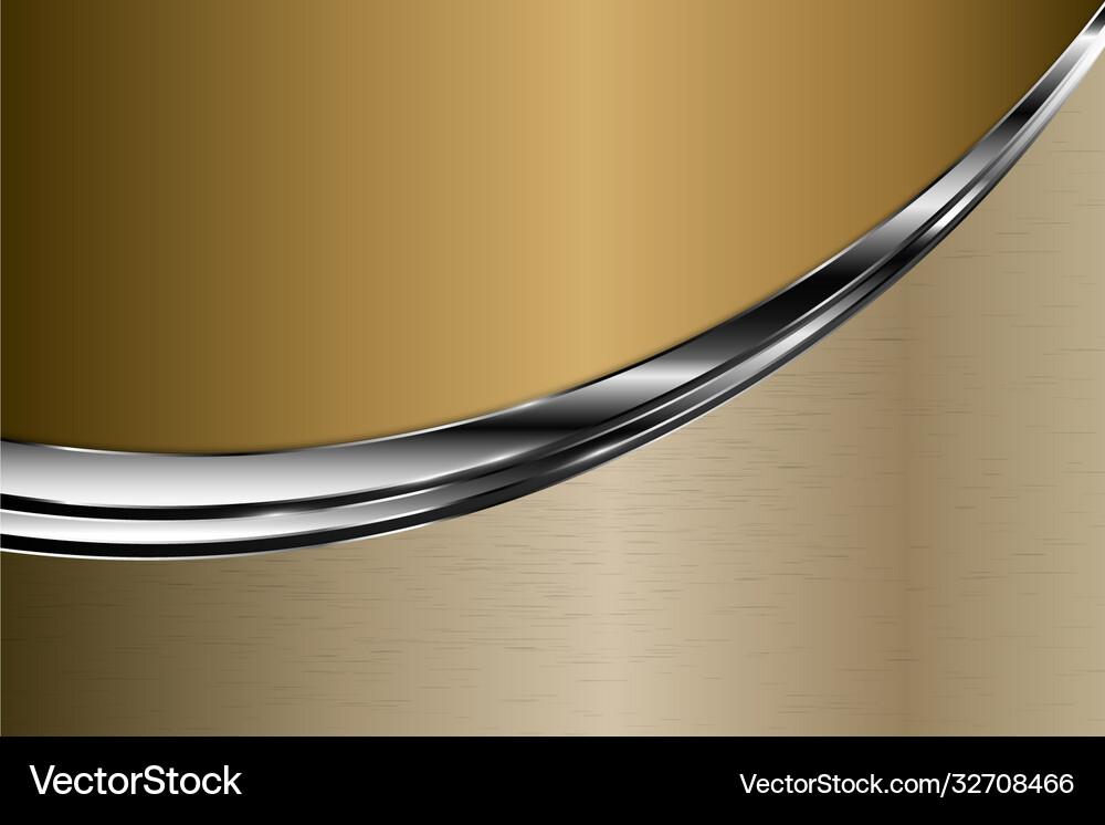 Metallic background Royalty Free Vector Image - VectorStock