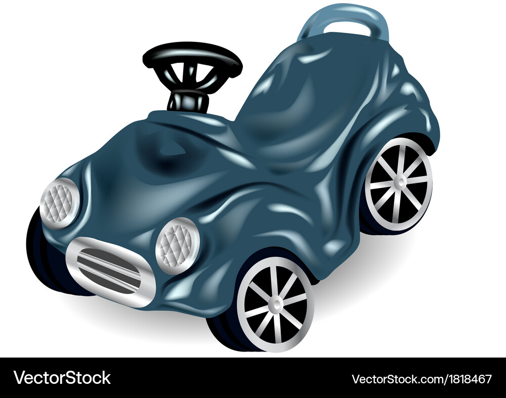 Children car Royalty Free Vector Image - VectorStock
