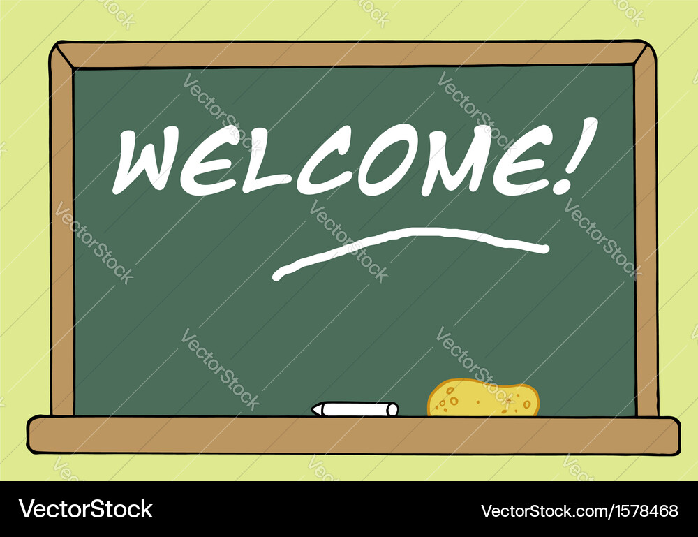 Whiteboard cartoon Royalty Free Vector Image - VectorStock