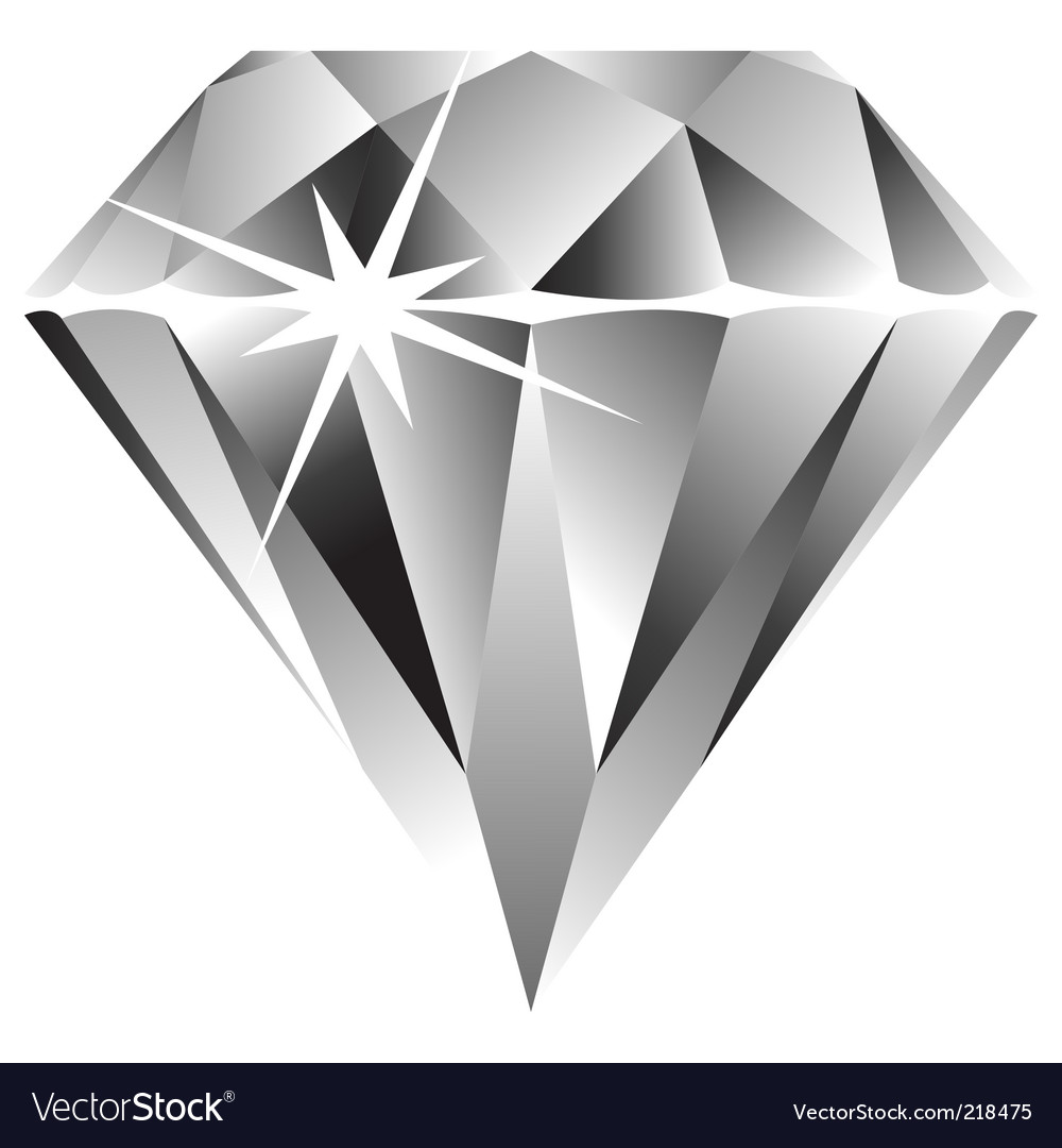 Diamond Royalty Free Vector Image - VectorStock
