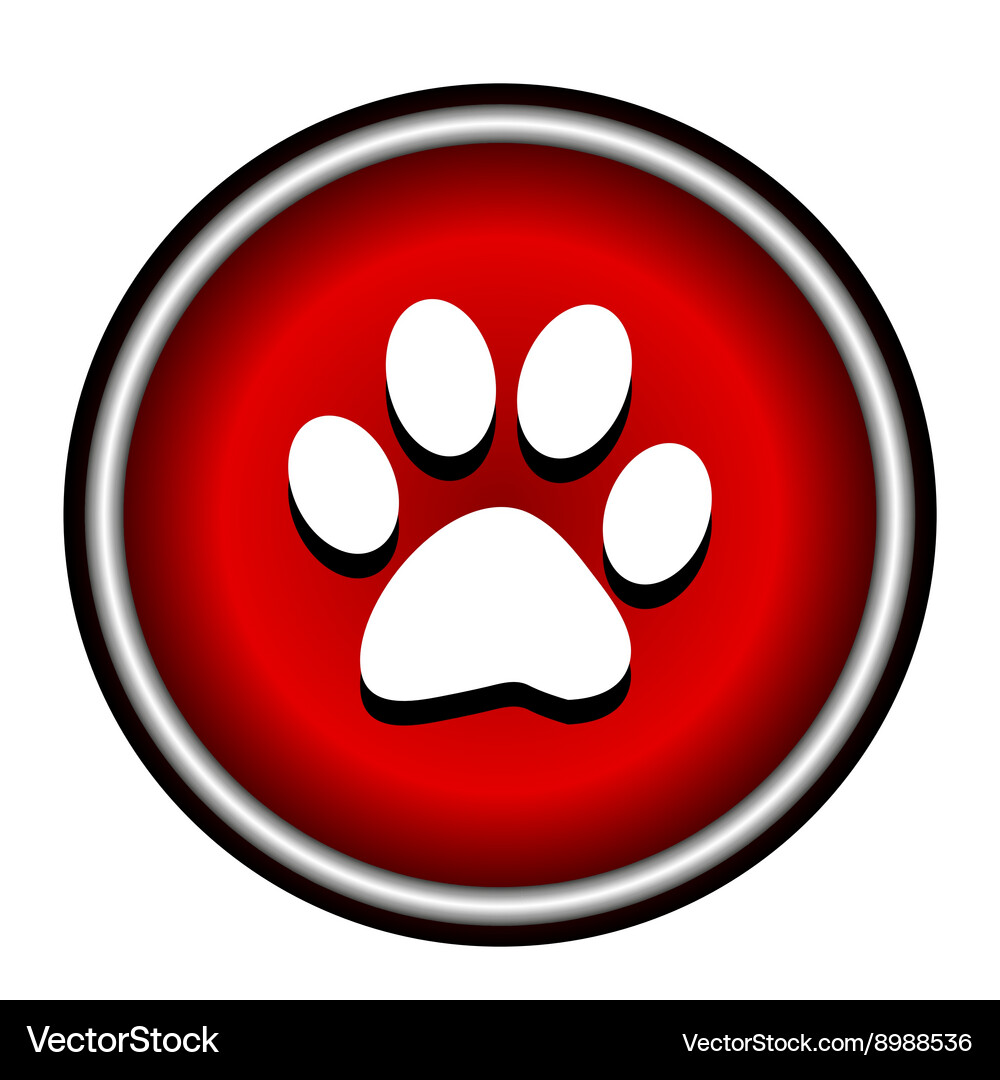Red circle icon on white background Royalty Free Vector