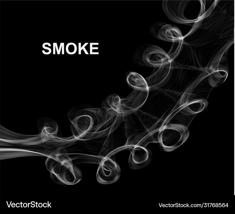Smoke background Royalty Free Vector Image - VectorStock