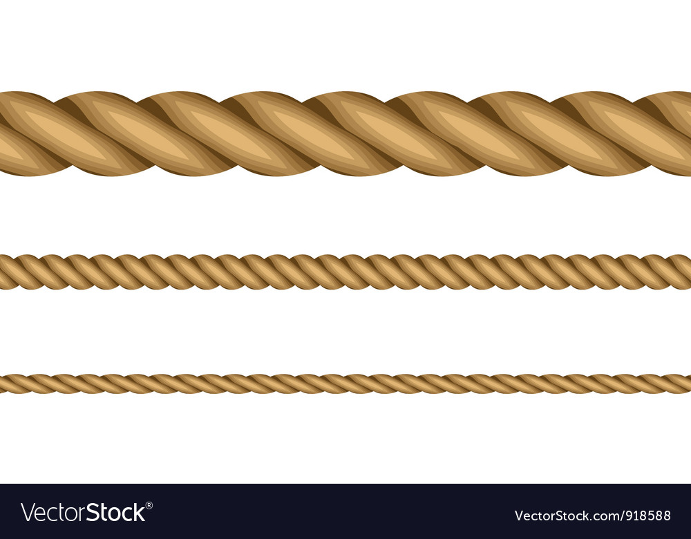 Ropes Royalty Free Vector Image - VectorStock
