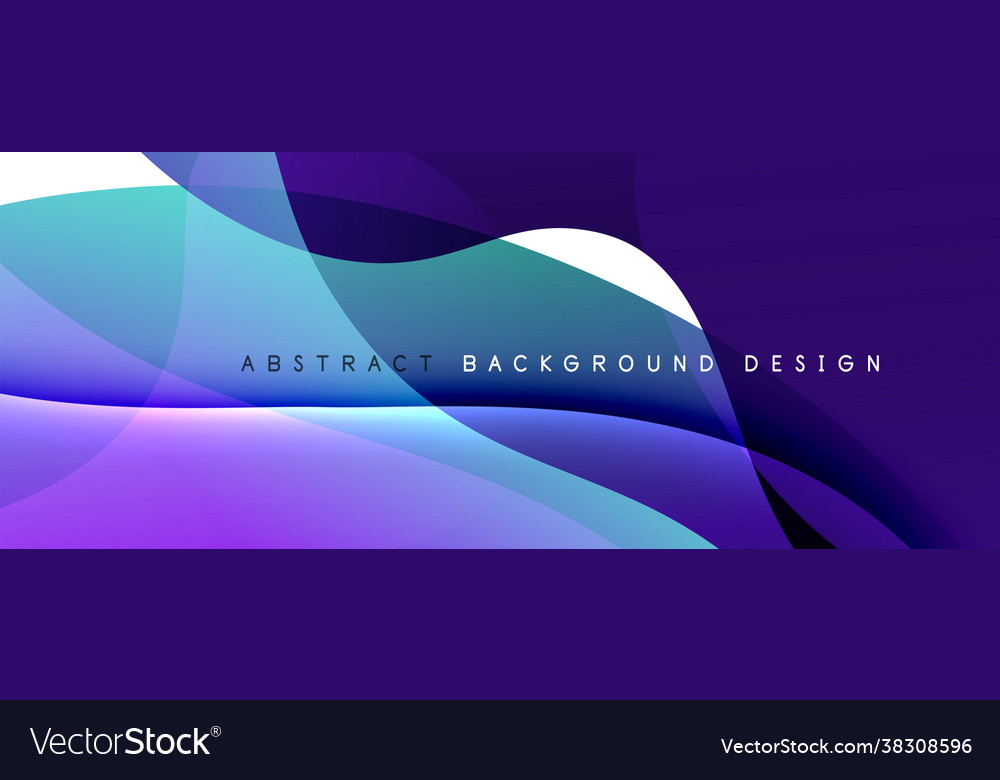Trendy simple fluid color gradient abstract Vector Image