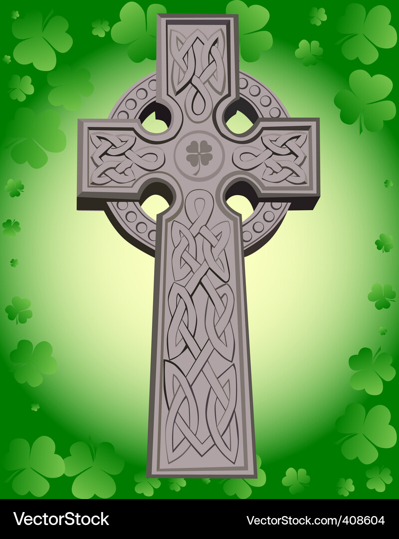 Celtic cross Royalty Free Vector Image - VectorStock