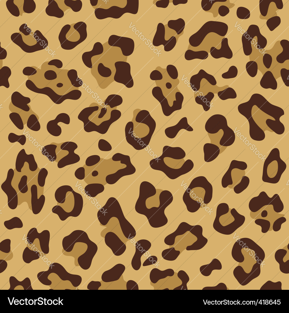 Leopard animal print Royalty Free Vector Image