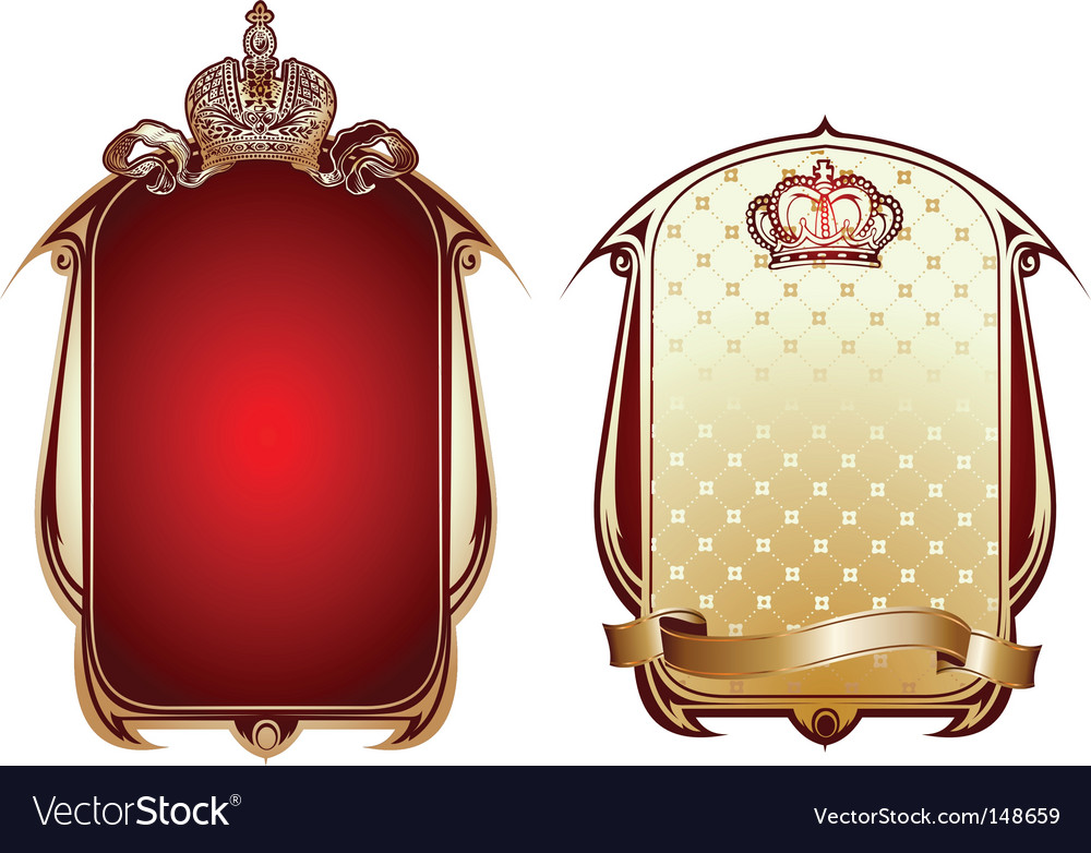 Royal banner Royalty Free Vector Image - VectorStock