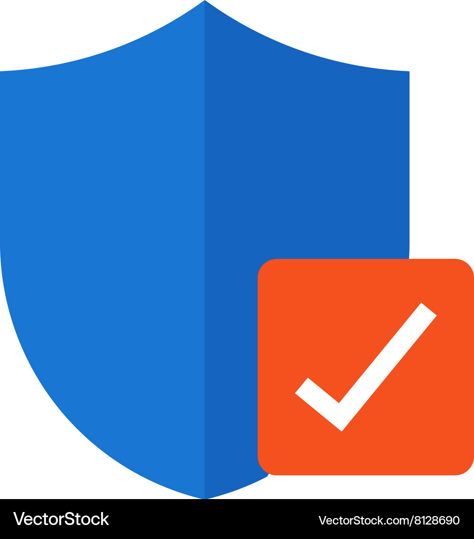 Verified protection Royalty Free Vector Image - VectorStock