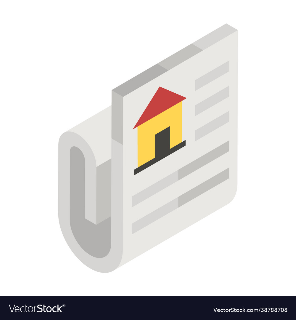 Property document Royalty Free Vector Image - VectorStock