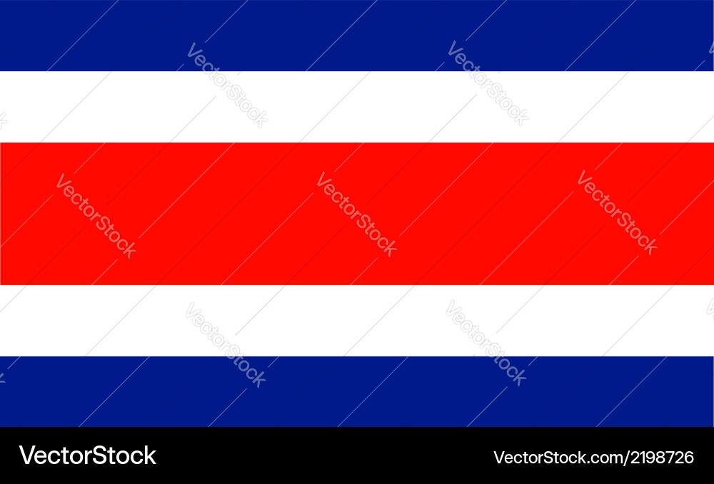 Costa rica Royalty Free Vector Image - VectorStock