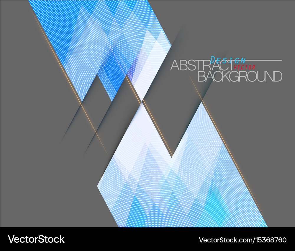 Abstract blue colors square shape scene Royalty Free Vector