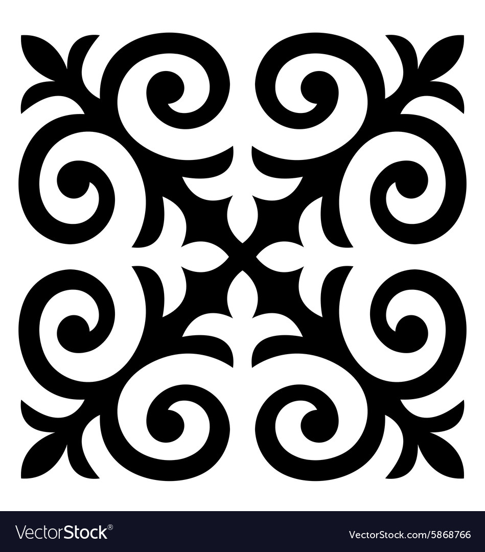 Pattern symbol Royalty Free Vector Image - VectorStock