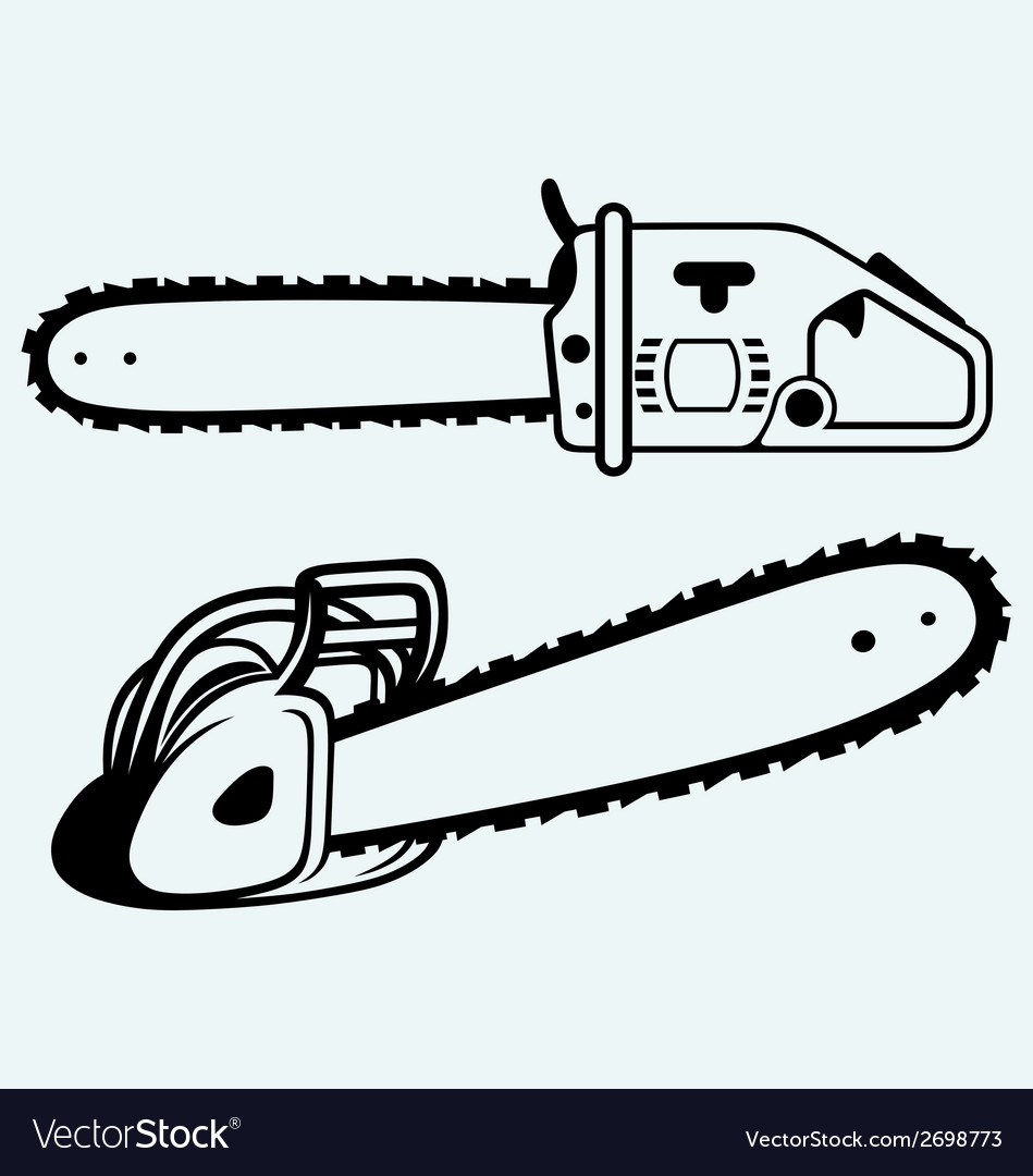 Chainsaw Royalty Free Vector Image - VectorStock