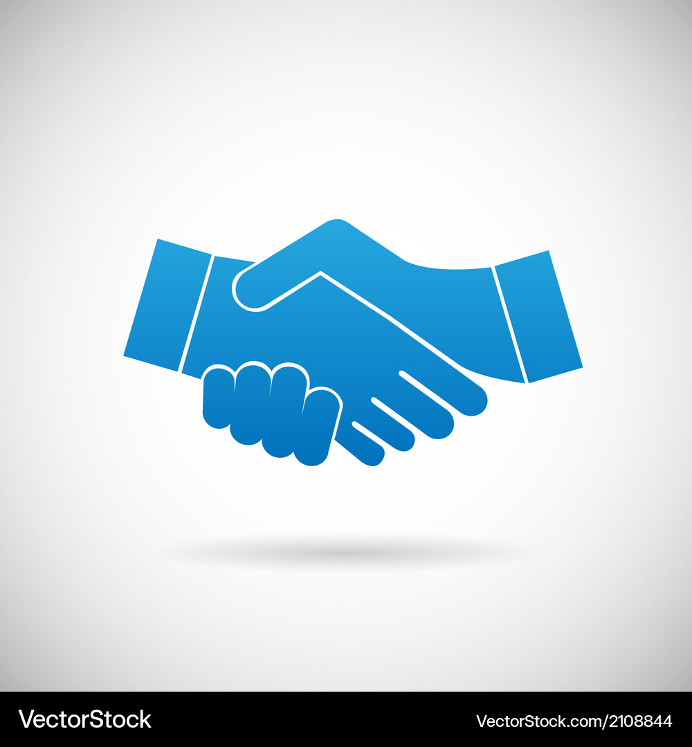 Handshake Cooperation Partnership Icon Symbol Sign
