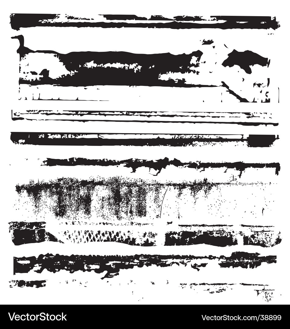 Distressed edges Royalty Free Vector Image - VectorStock