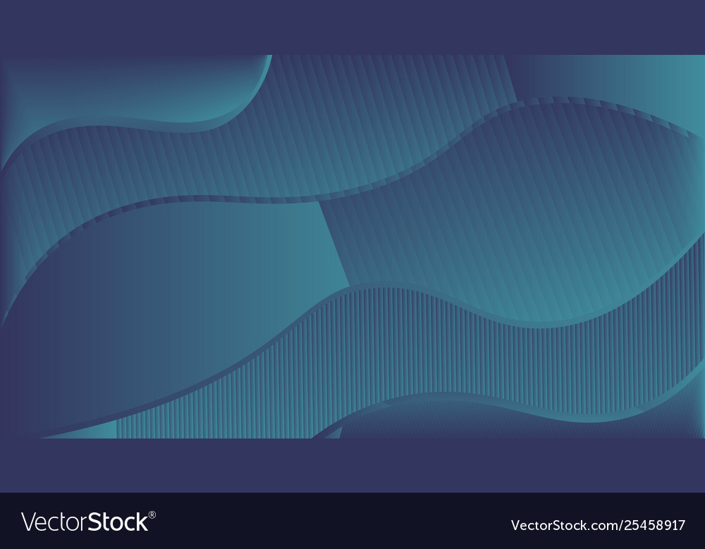 Blue elements with fluid gradient Royalty Free Vector Image