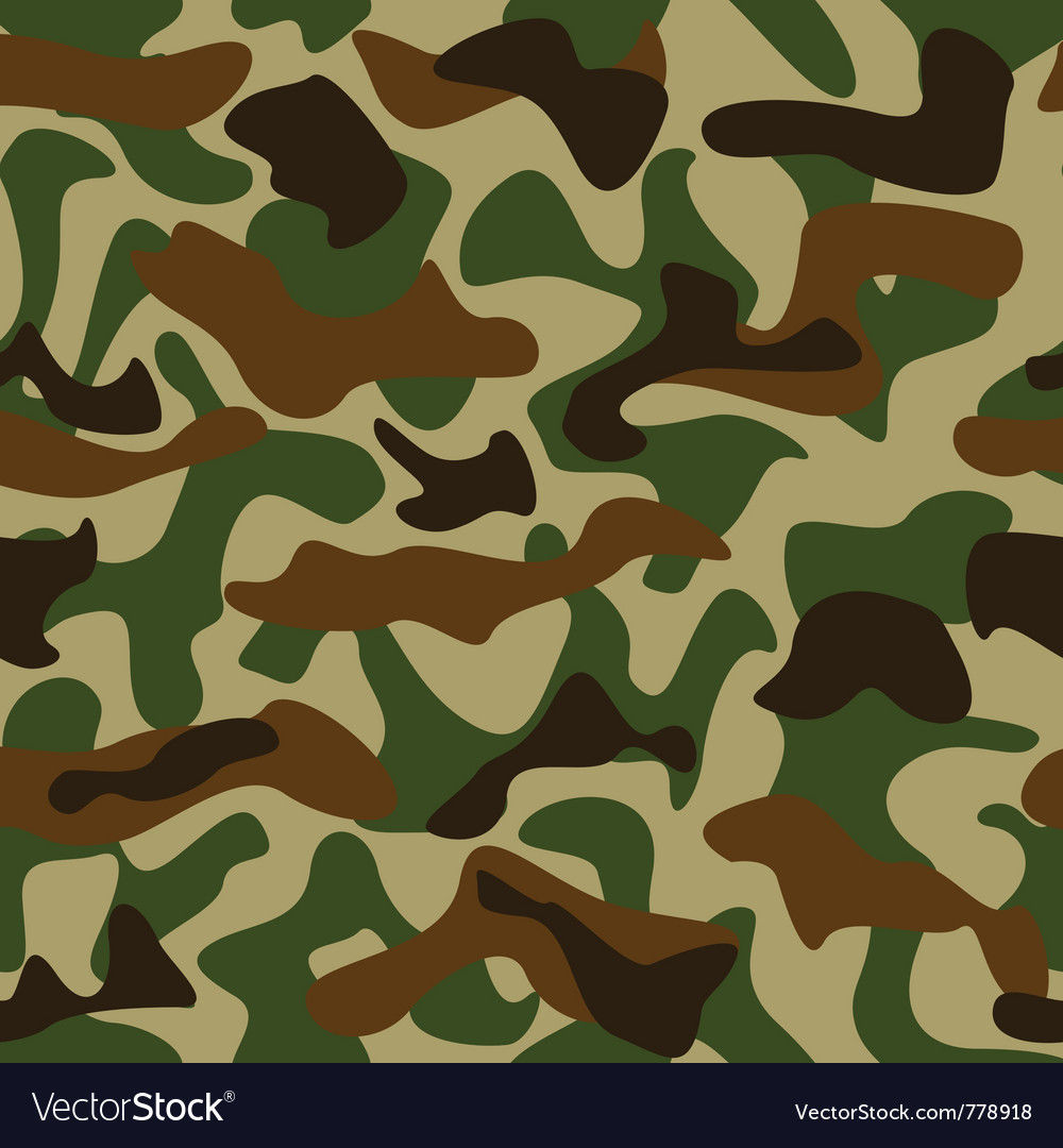 Camouflage pattern Royalty Free Vector Image - VectorStock