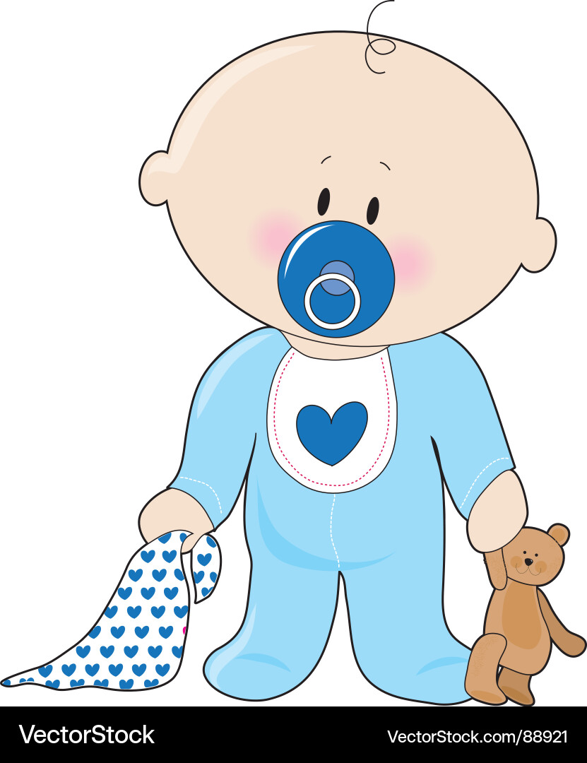 Baby boy Royalty Free Vector Image - VectorStock