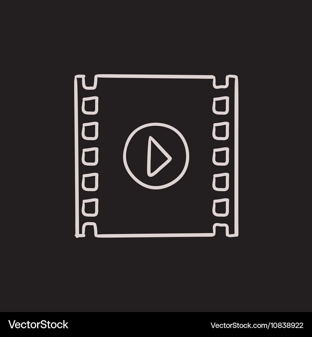 Negative sketch icon Royalty Free Vector Image